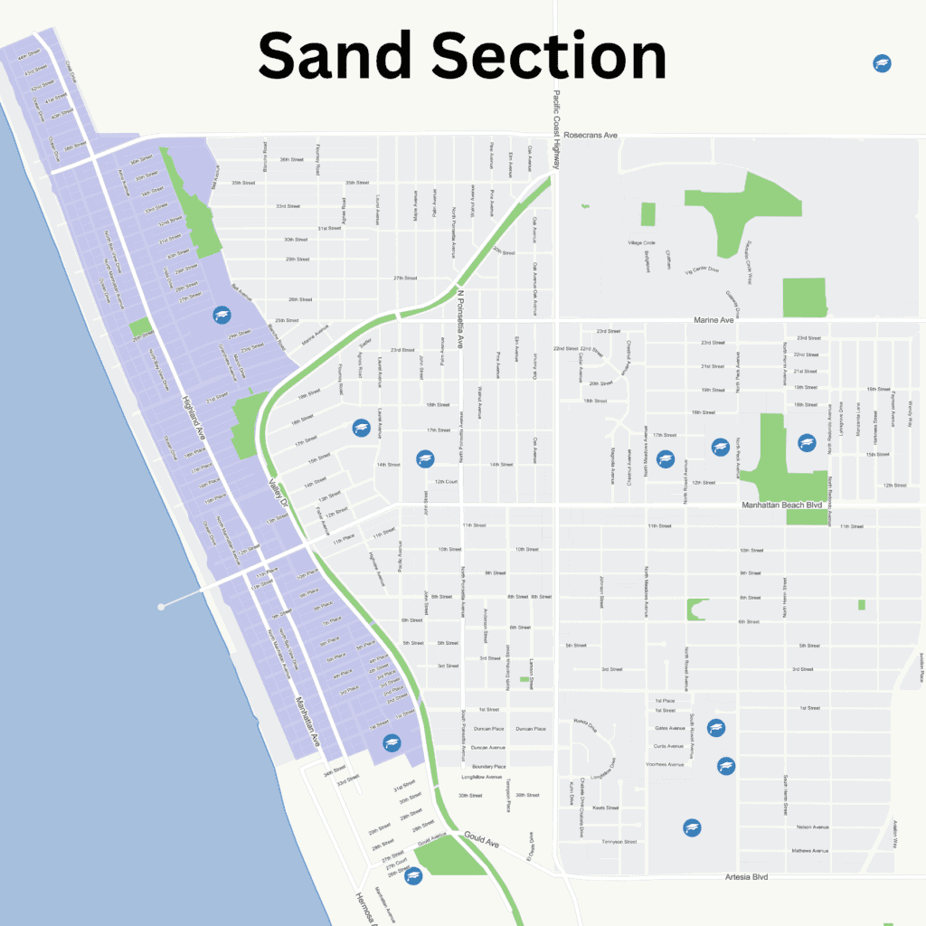 Manhattan Beach Sand Section Homes For Sale - Beach Cities and South ...